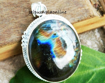 Spectrolite Necklace - Etsy