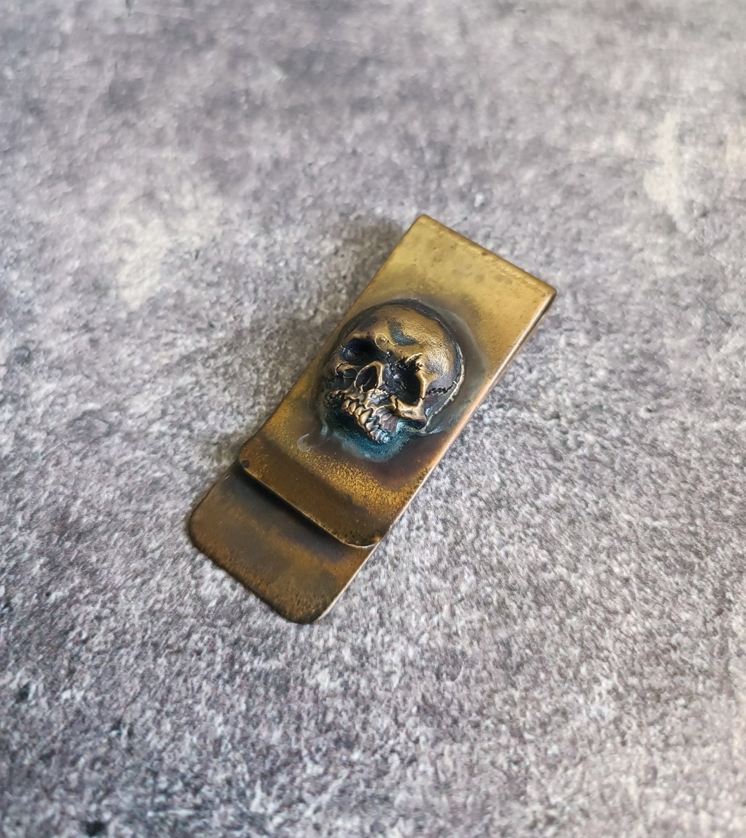 Money Clip / Edc / Skull EDC - Etsy