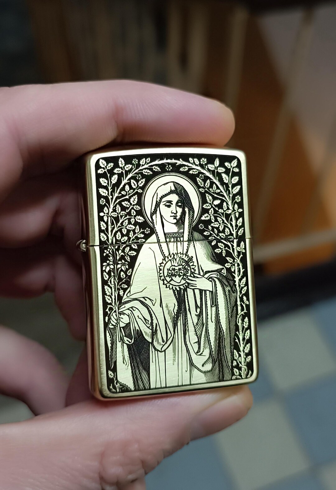 Zippo / Catholic Gift / Virgin Mary and Jesus Christ Icons - Etsy