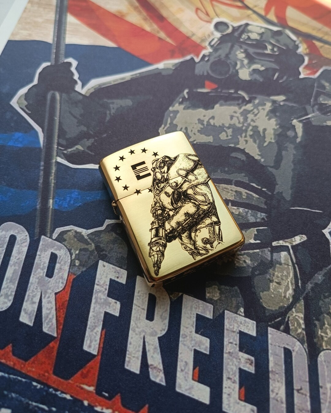 Lighter With Engraving / Lighter / Fallout Lighters / Brotherhood of ...