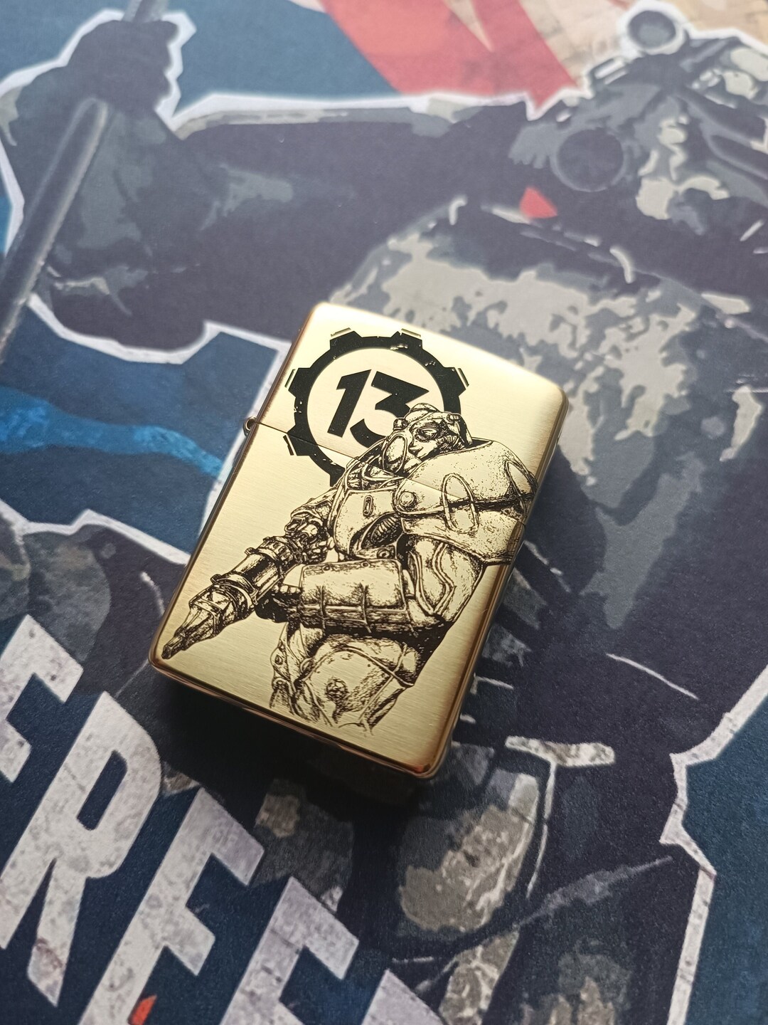 Zippo / Fallout Lighters / Brotherhood of Steel Lighter / Petrol ...