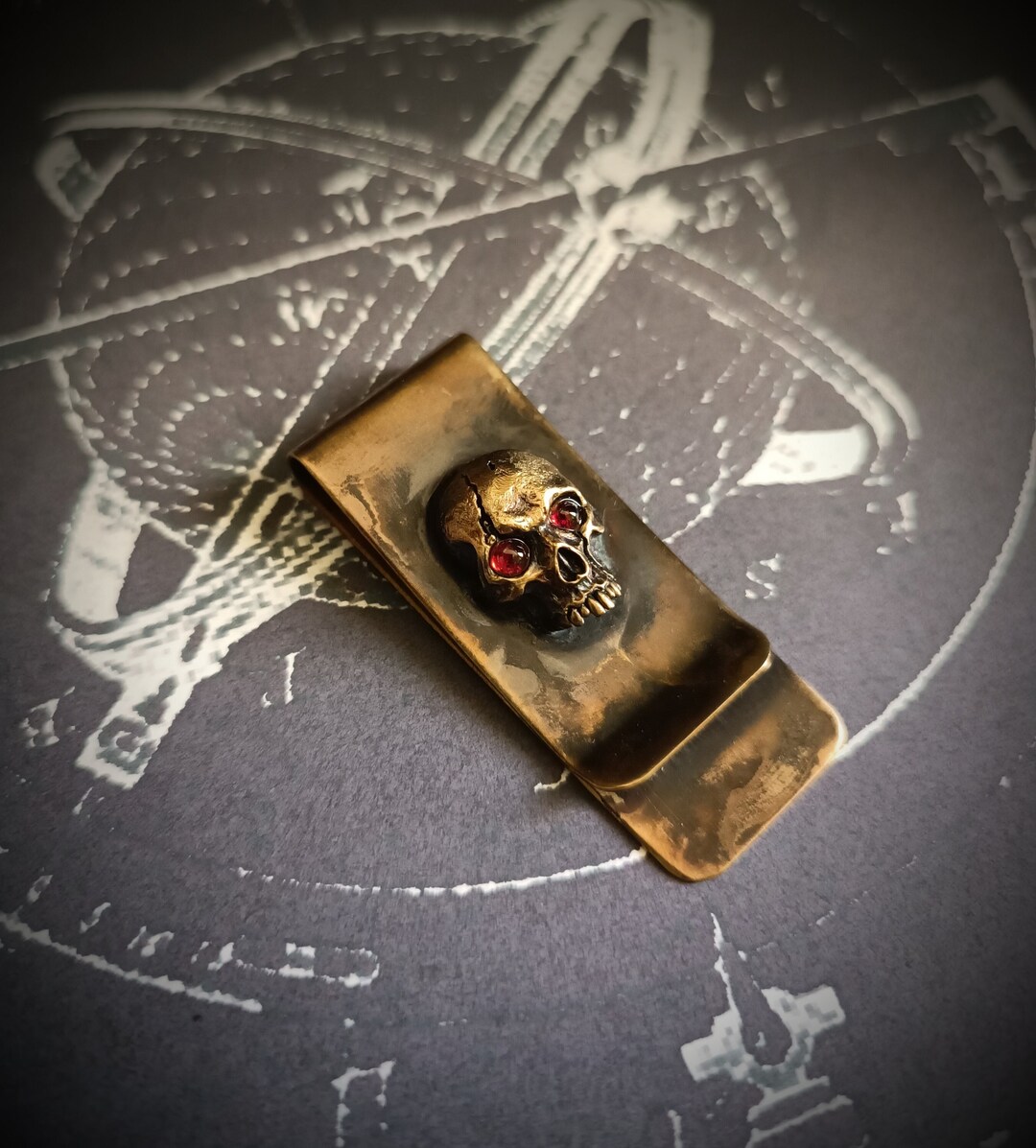 Money Clip / Edc / Skull EDC - Etsy