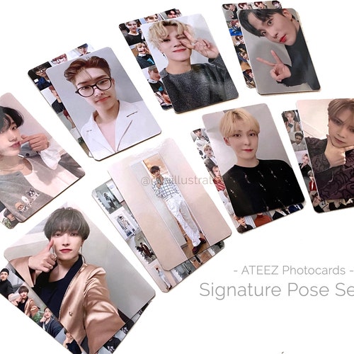 ATEEZ Photocards | Etsy