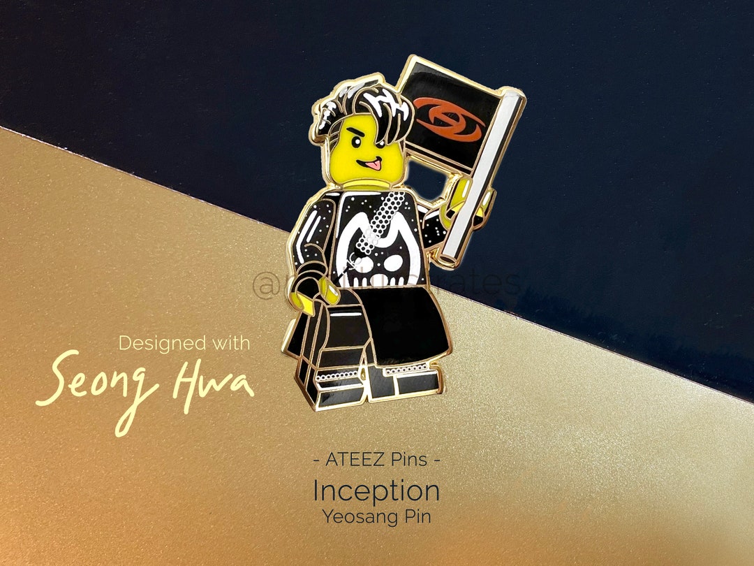 ATEEZ Pins Lego Seonghwa Pin - Etsy