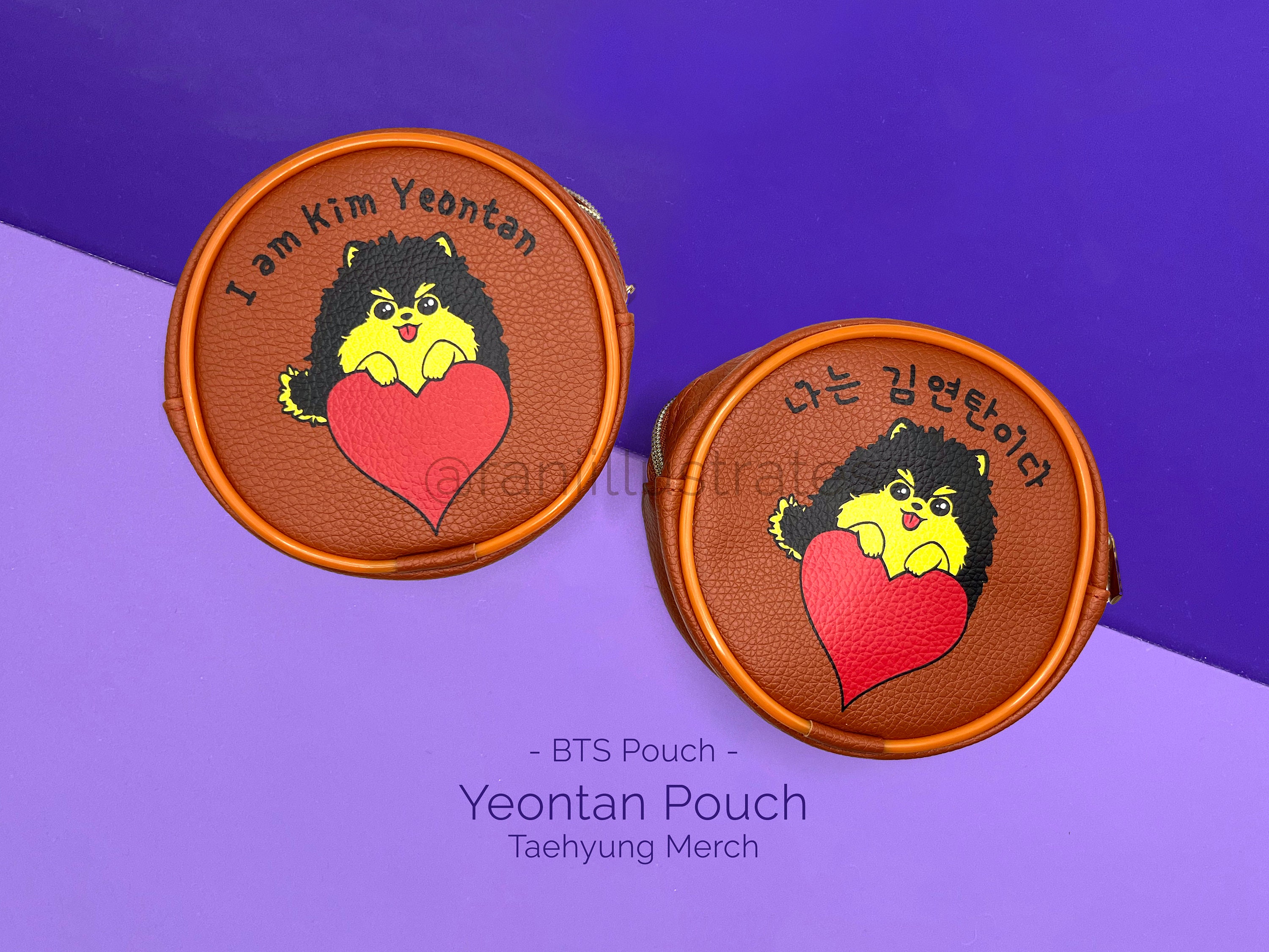 BTS Pouch Yeontan Pouch - Etsy