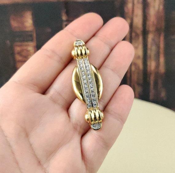 Vintage Brooch, NINA RICCI, Jewelry From Couture - Gem