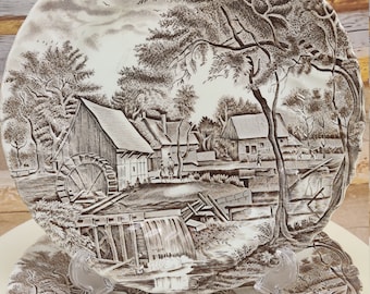 Watermill Plate - Etsy