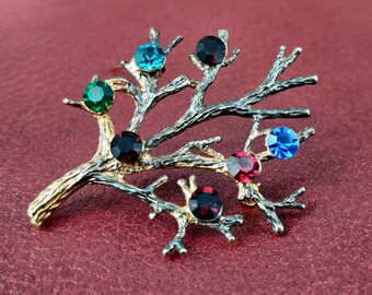 Silver Tree of Life Brooch - Etsy