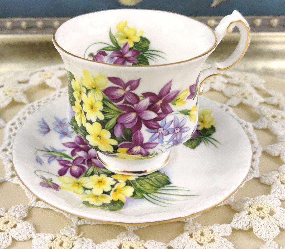 Tea Cup, PARAGON, Teacup and Saucer, FLOWER FESTIVAL - Etsy
