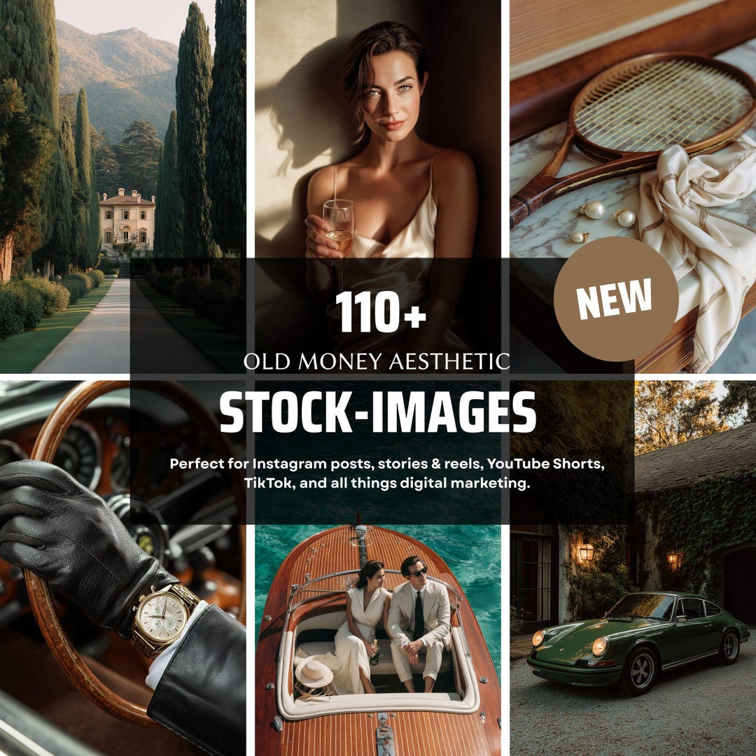 Premium Stock Photos | Luxury Old Money Aesthetic Bundle | Images for ...