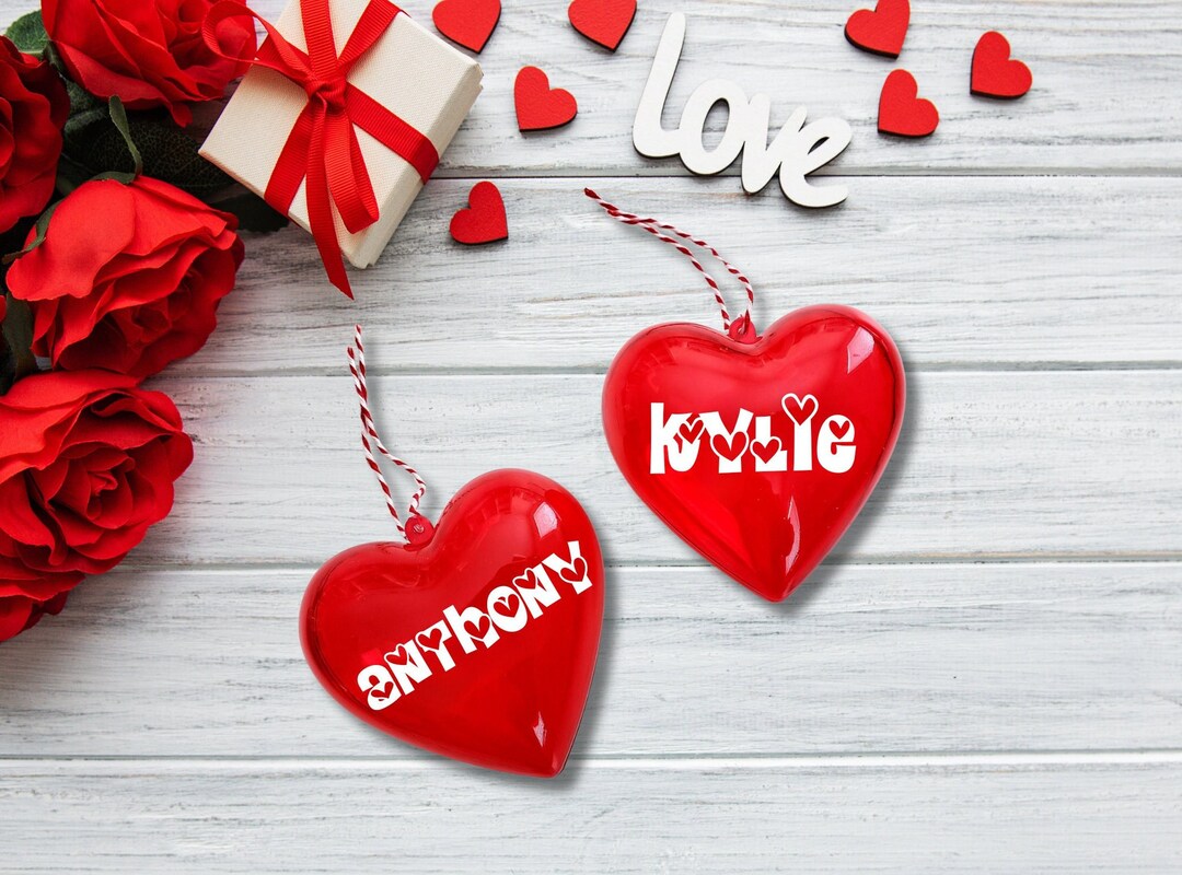 Personalized Fillable Hearts Adorable Valentines Gifts for Kids ...