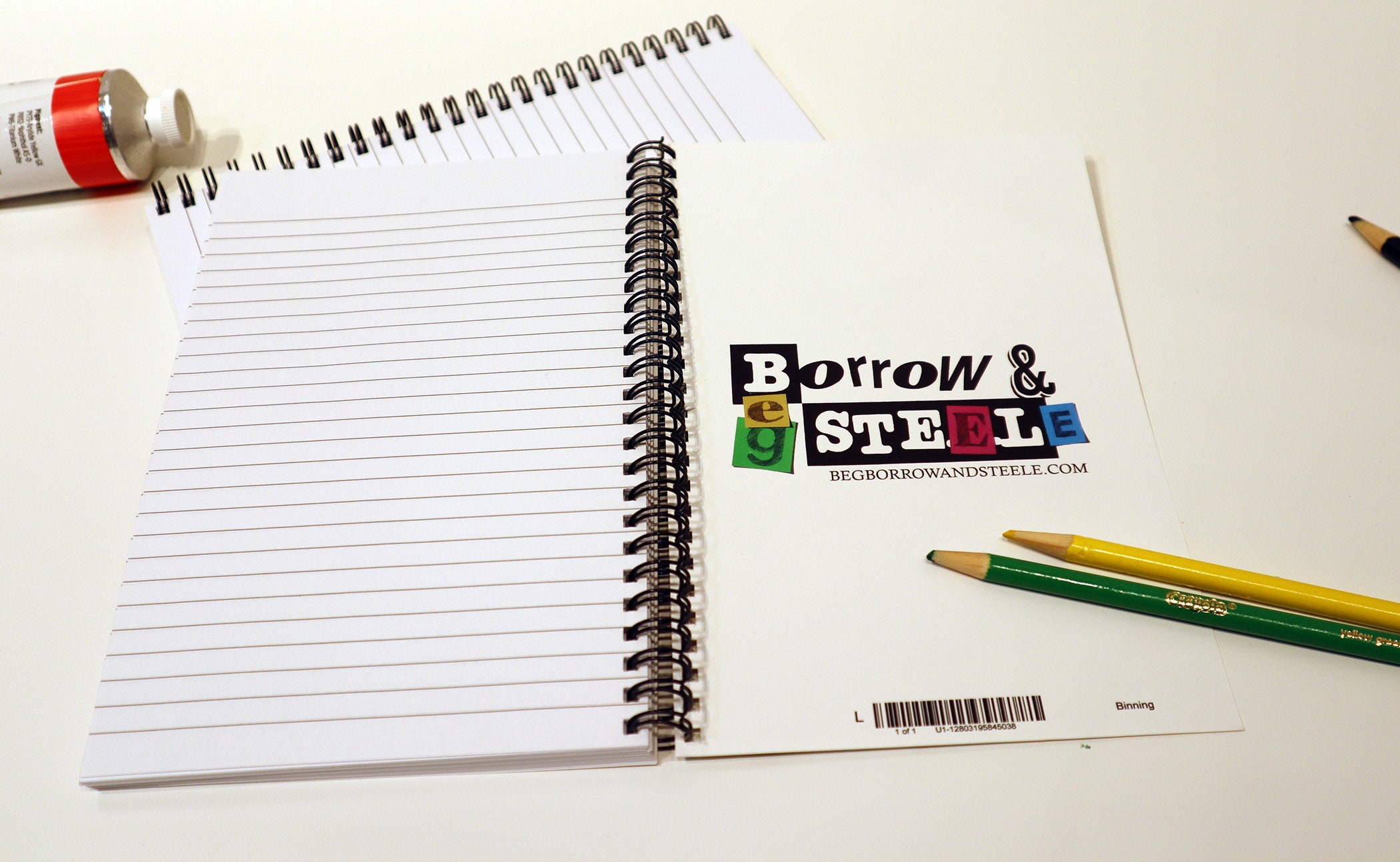 Starry Night Art Notebook, the Scream Crayons, Soft Spiral Notebook ...