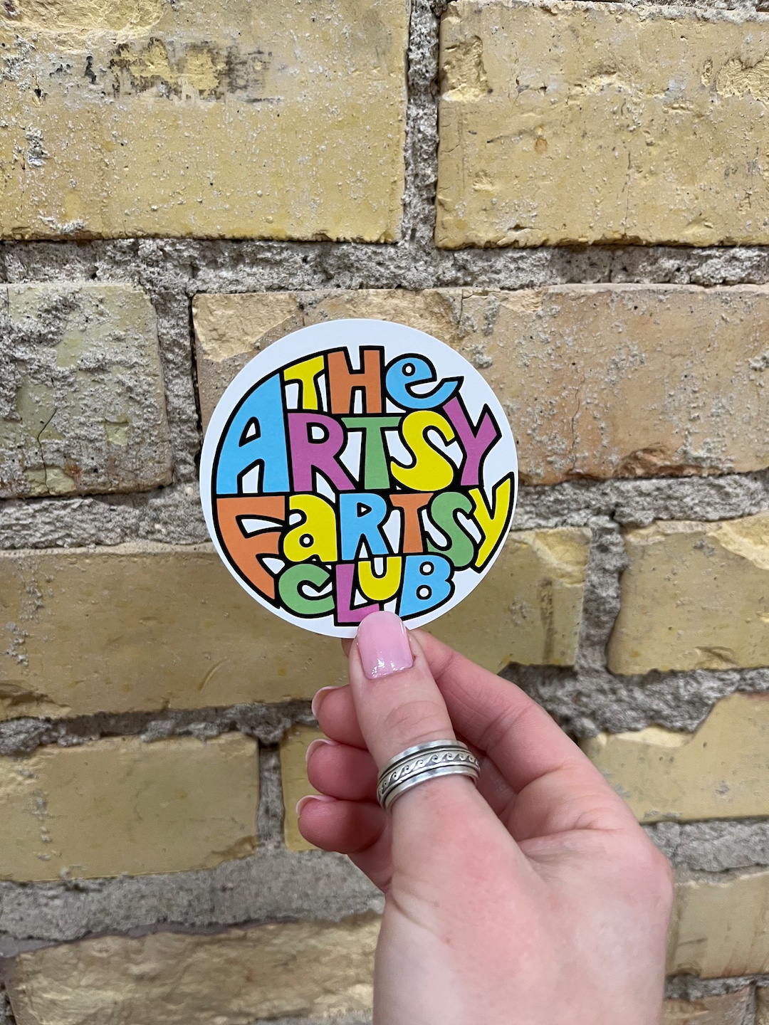 Artsy Fartsy Club Stickers, Funny, Set of 3, Laptop Sticker, Hydro ...