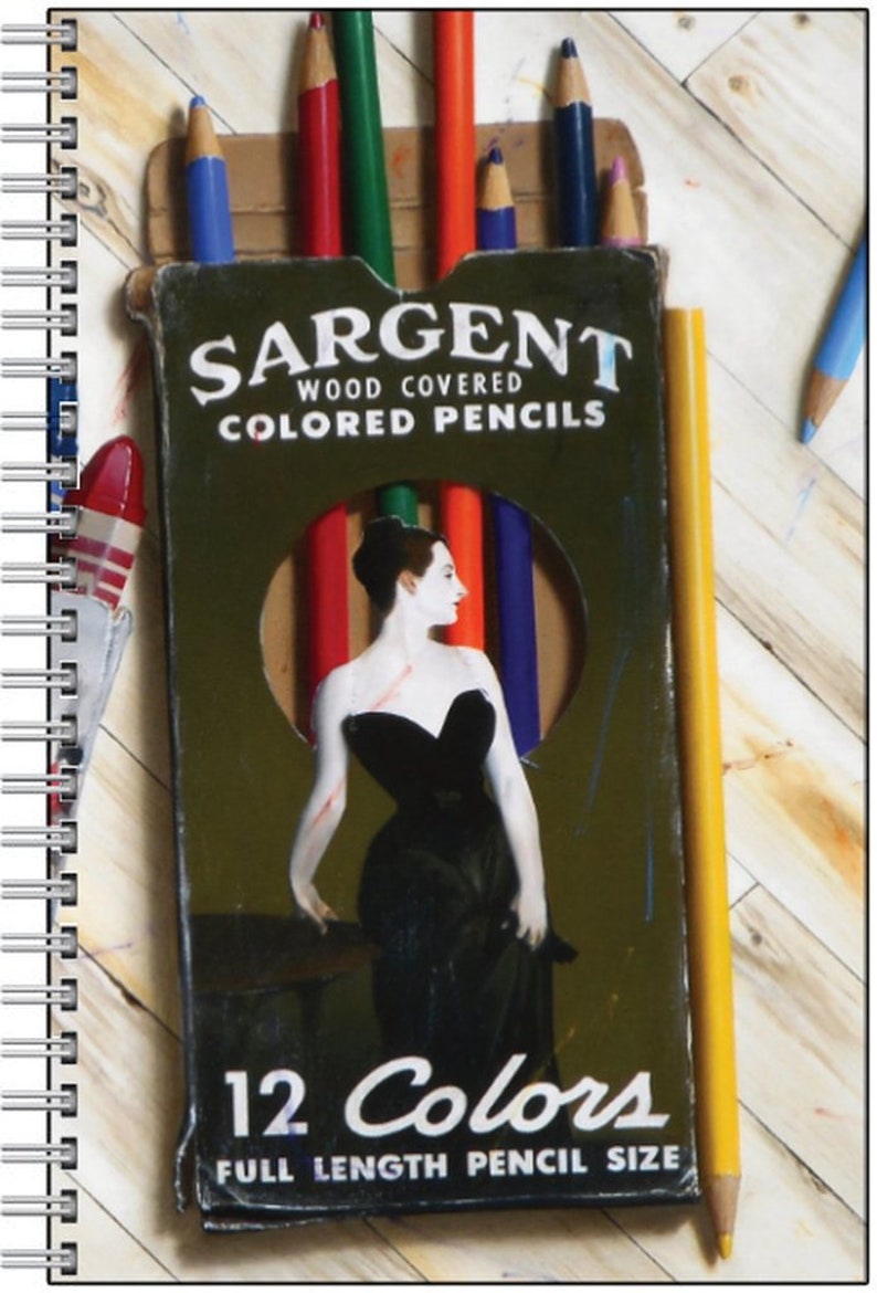 John Singer Sargent Notebook, Madame X, Art Notebook, Soft Spiral ...