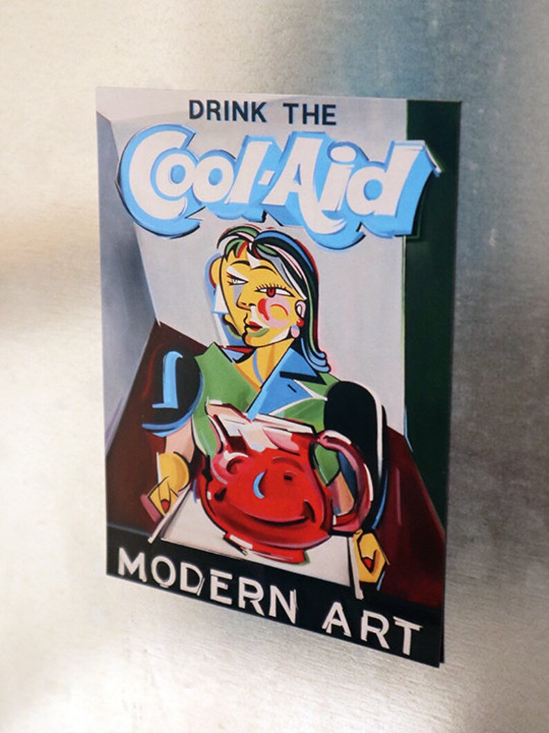 Art Magnets, 4.25 X 5.5 Inches, Pop Art, Ben Steele, - Etsy