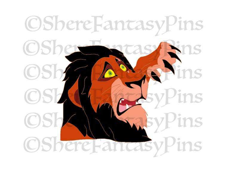 Scar Fantasy Pin Scaredy Cat Series Disney Fantasy Pin Cat Disney ...