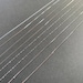 0.7mm 925 Sterling Silver White Gold Plated Chain, Silver Chain ...
