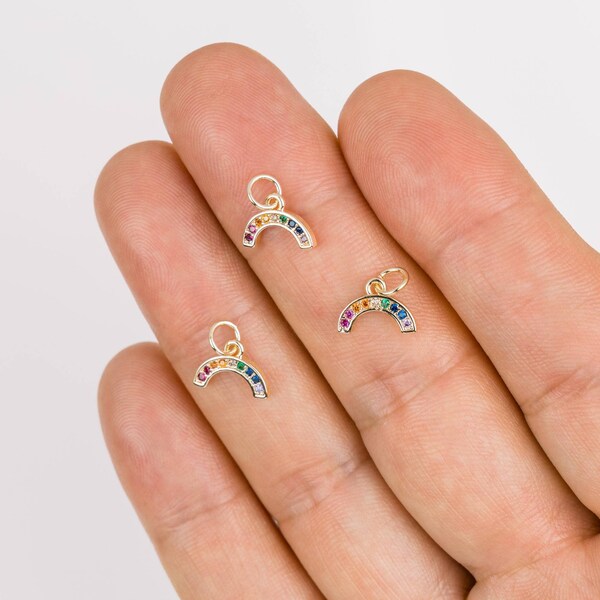 Rainbow Charm - Etsy