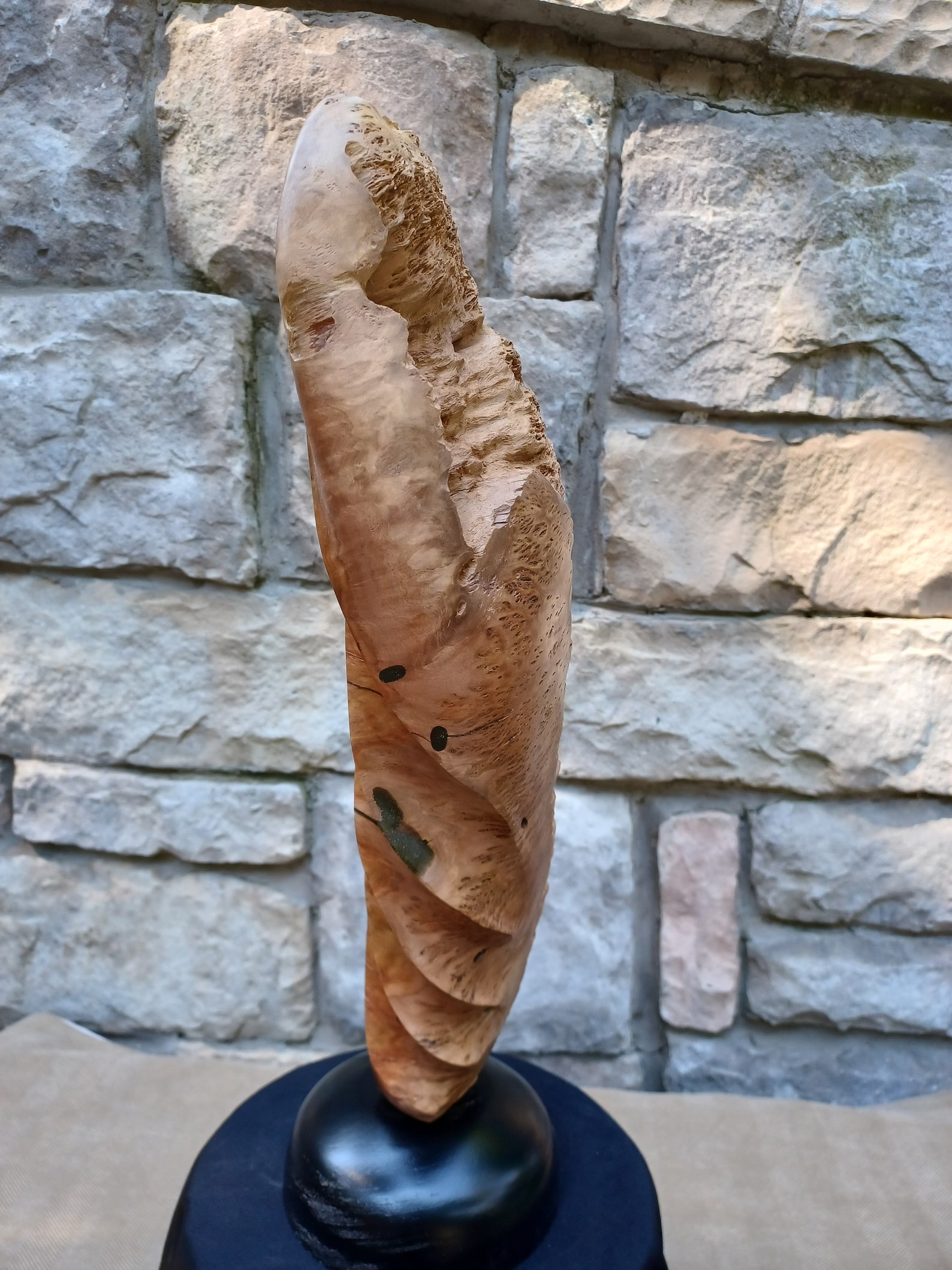 Hand Carved Burl Wood Sculpture in Australian Burl Wood - Etsy