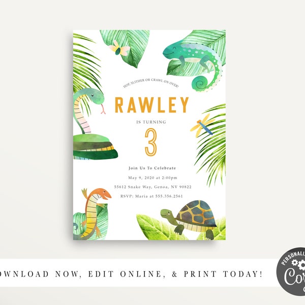 Animal Encounter Birthday Party - Etsy