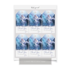 Frozen 2 Favor Tags, Frozen Thank You Tags, Frozen 2 Birthday Decor ...