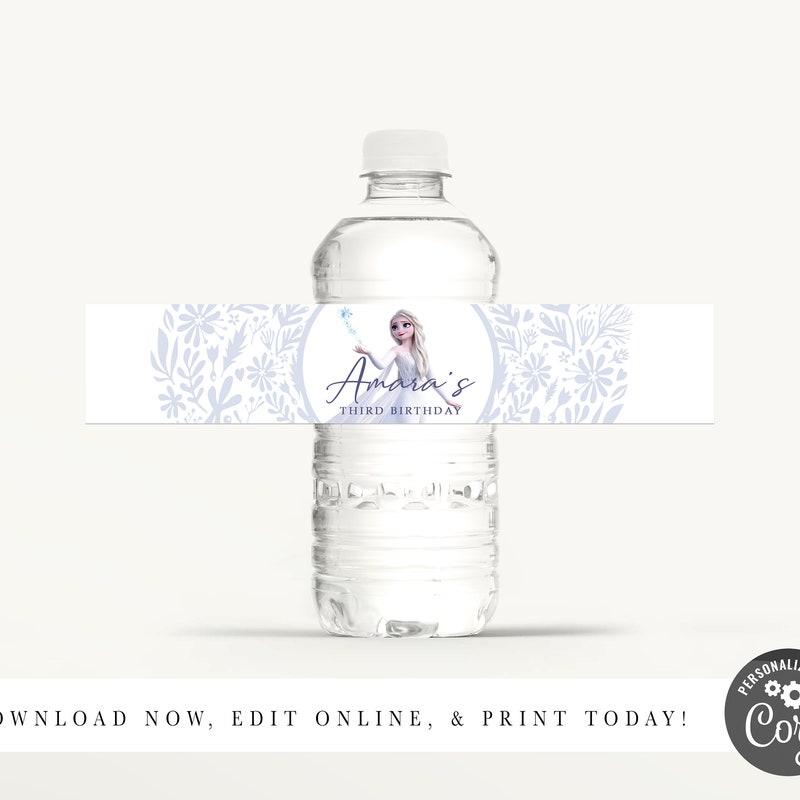 Frozen Labels - Etsy