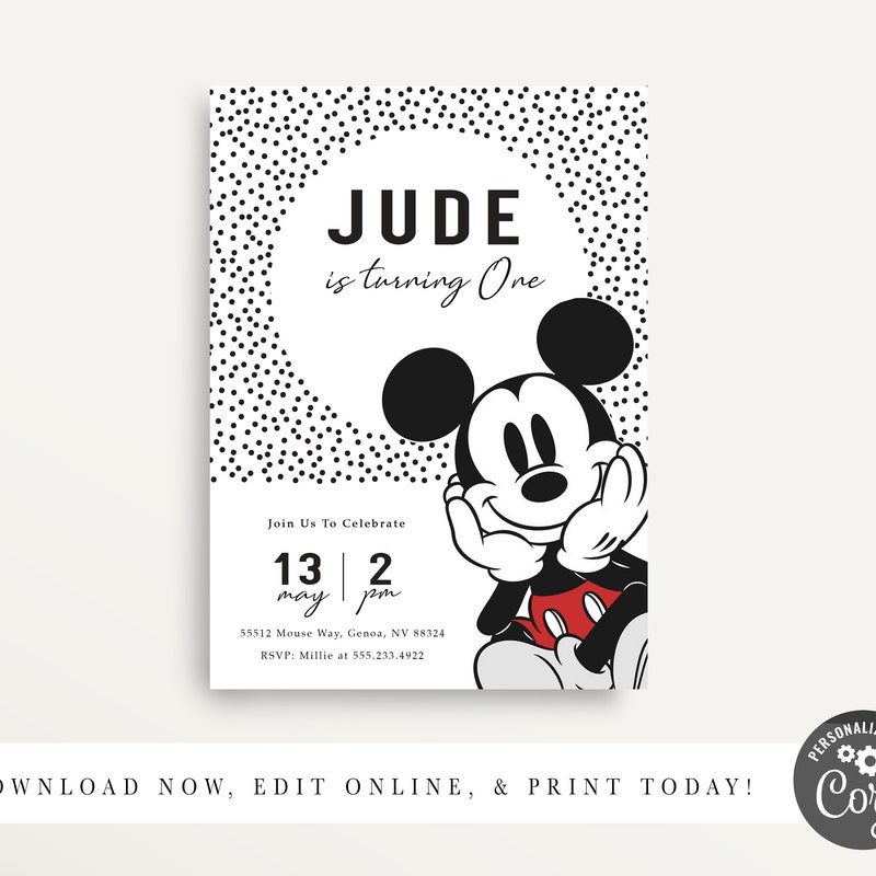 Simplicity Mickey - Etsy