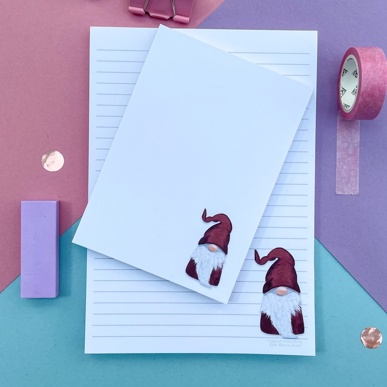A5 Gnome Gonk Notepad With 50 Tear off Sheets - Etsy UK