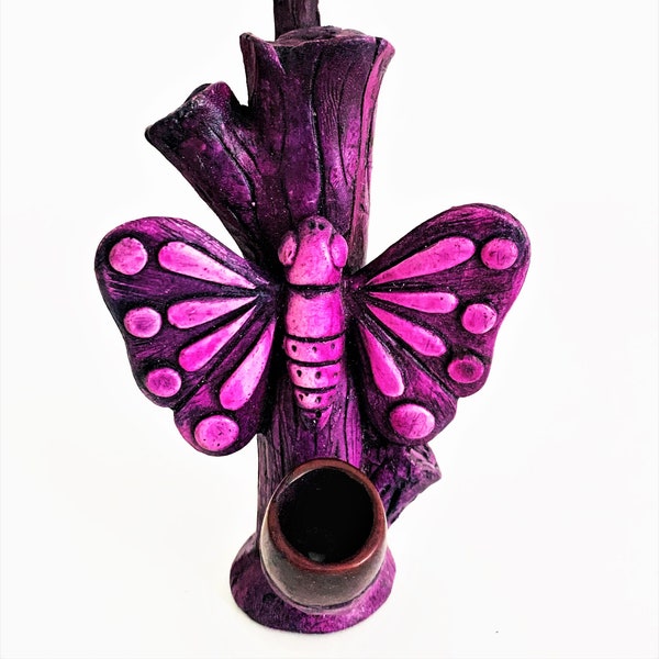 Purple Glass Pipe - Etsy