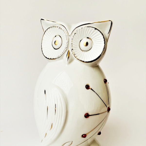 Ceramic Owl Bank - Etsy