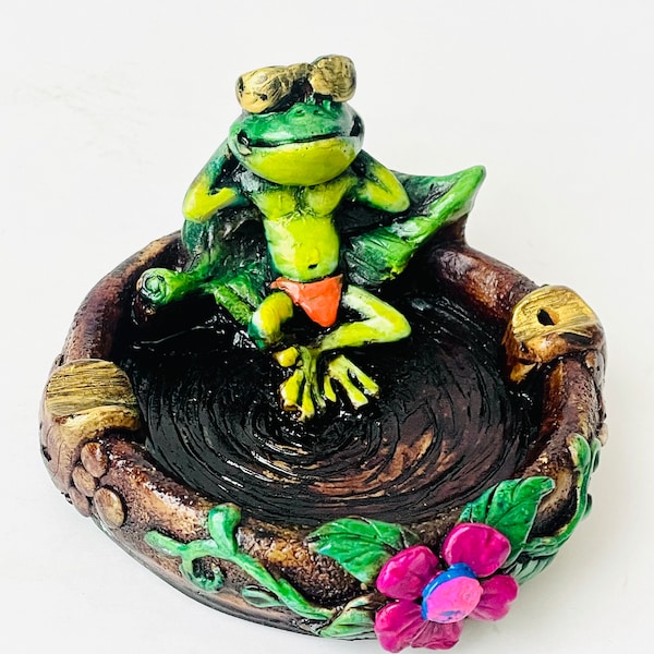 Frog Ashtray - Etsy