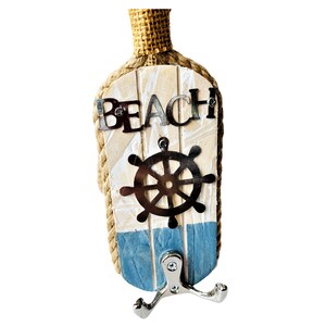 Beach House Wall Hanger Key Hook Towel Hanger Nautical - Etsy