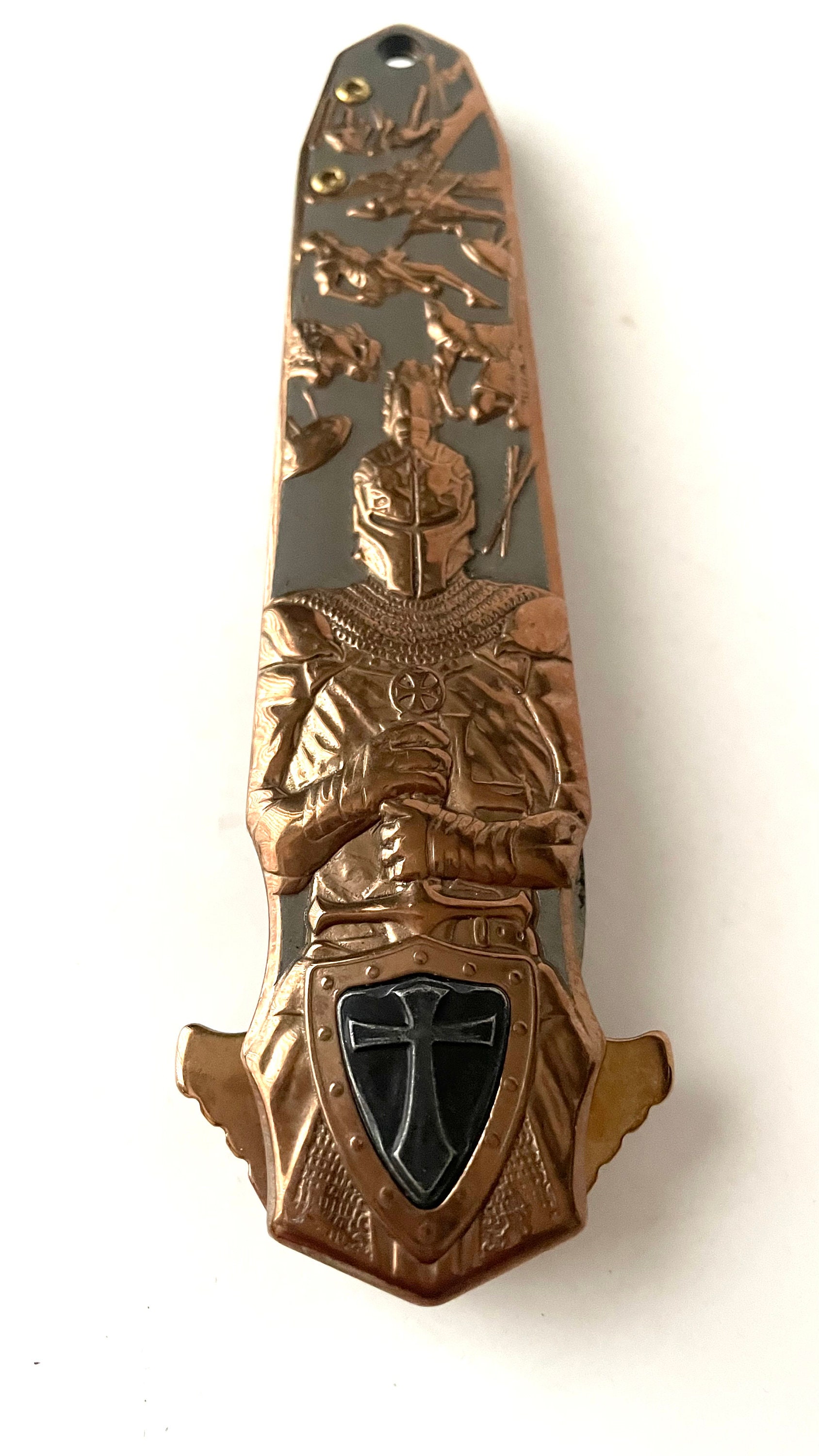 Collectible 3D Knight Knife Antique Design Stainless Steel - Etsy