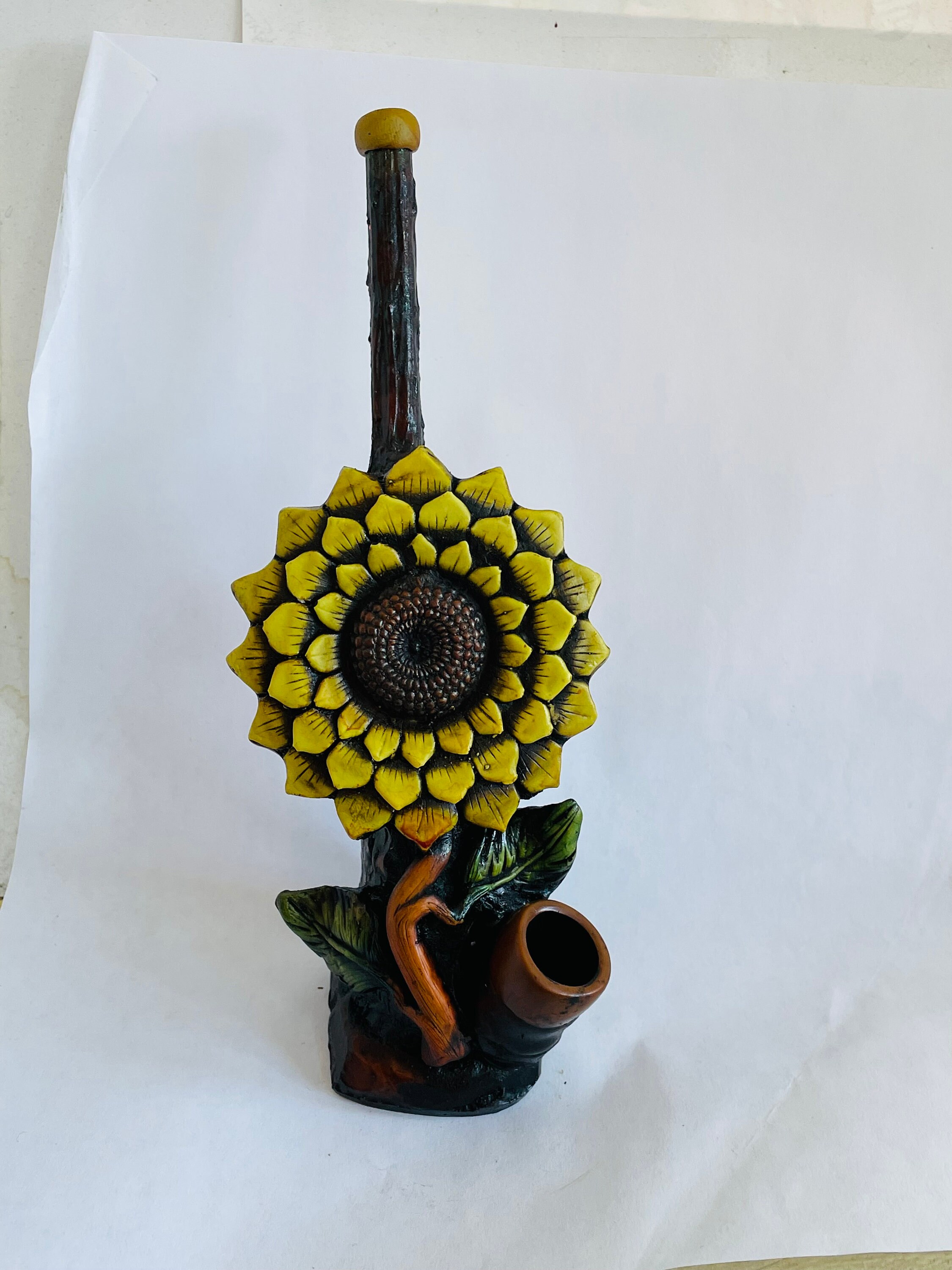 Sunflower Tobacco Smoking Pipe Large Pipe Handmade Collectible - Etsy