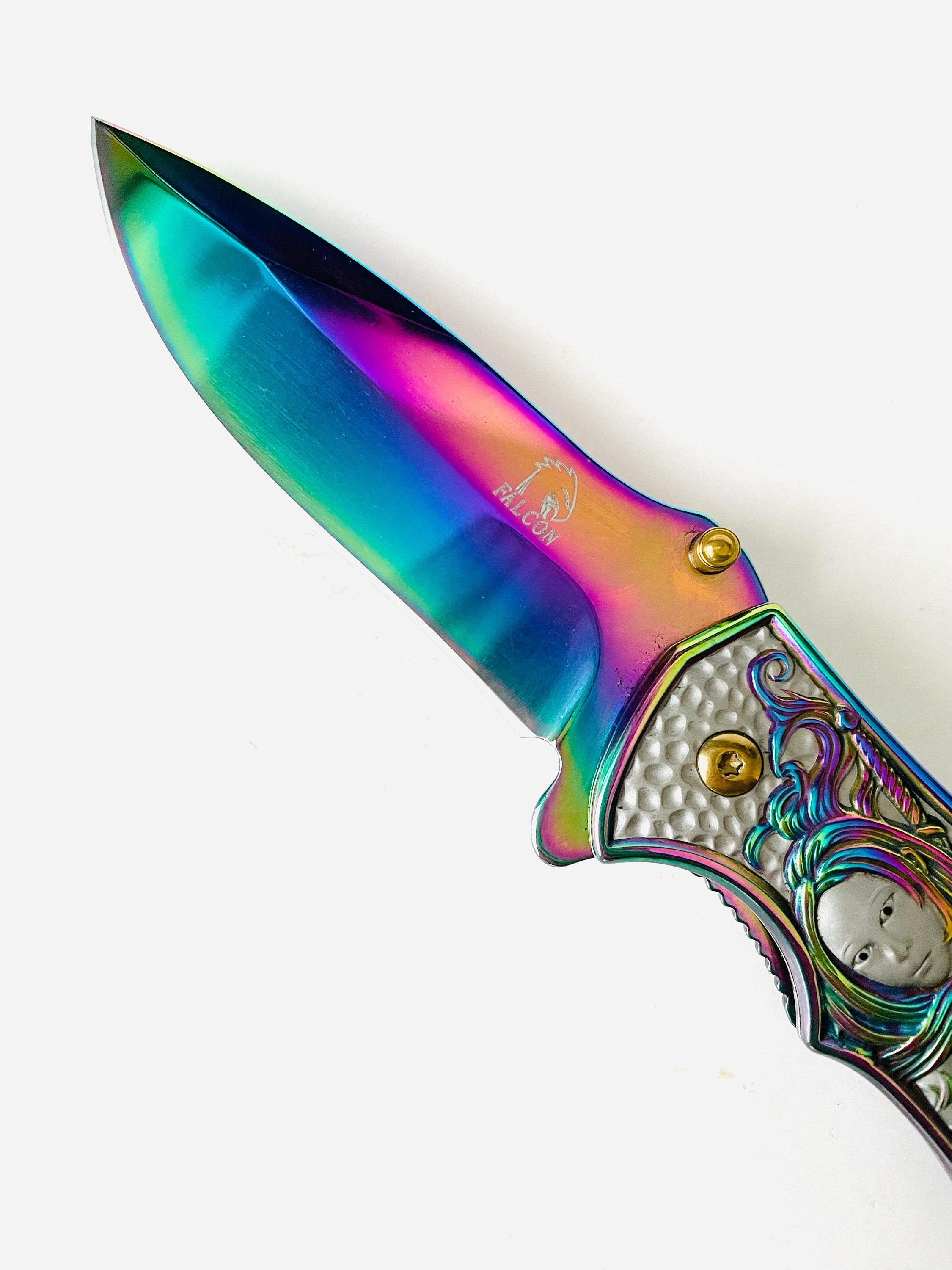 Collectible Sailor's Mermaid Knife Antique Design Stainless Steel 3D - Etsy