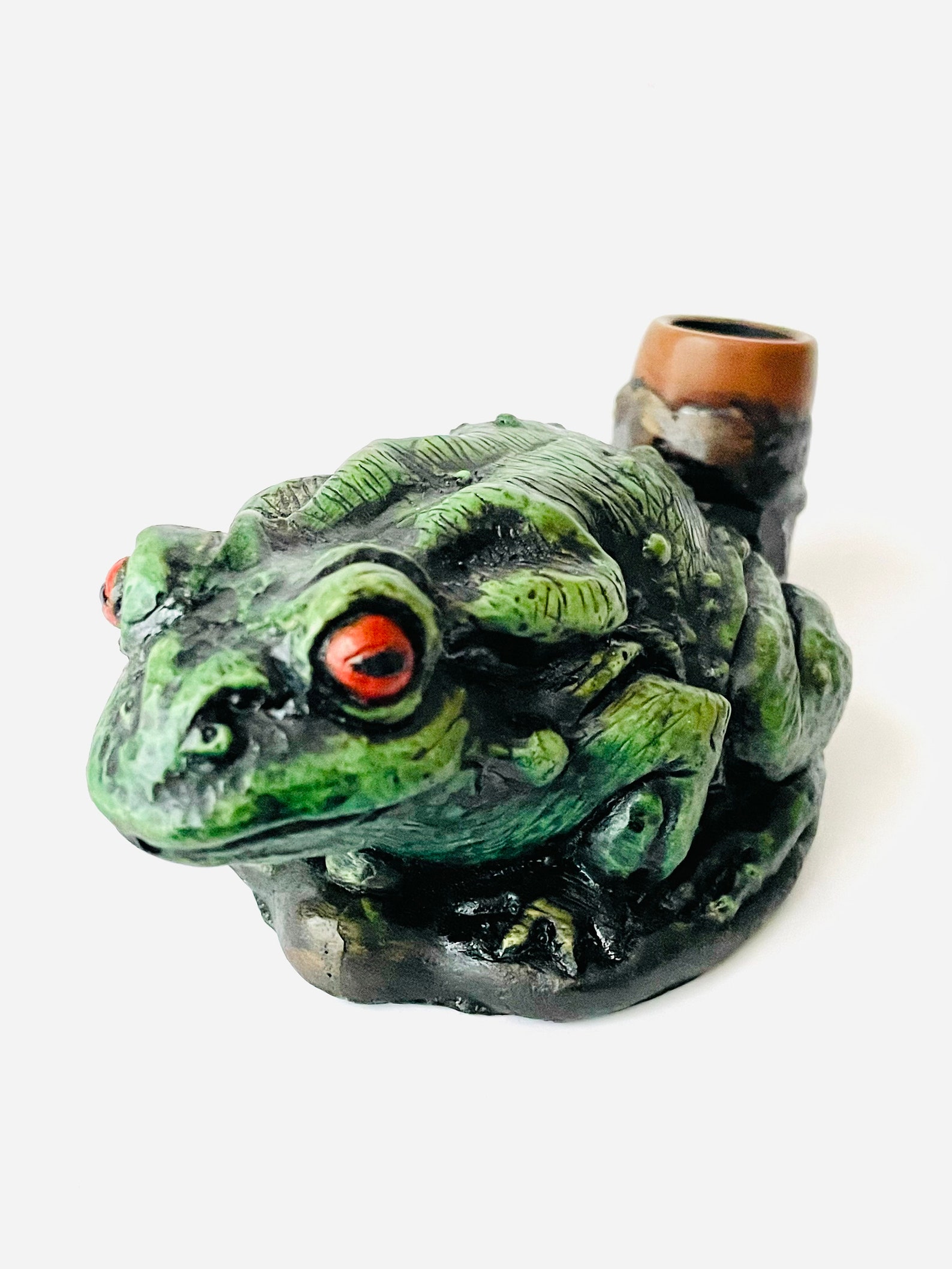Frog Tobacco Pipes Smoking Large Pipe Handmade Collectible 6 | Etsy