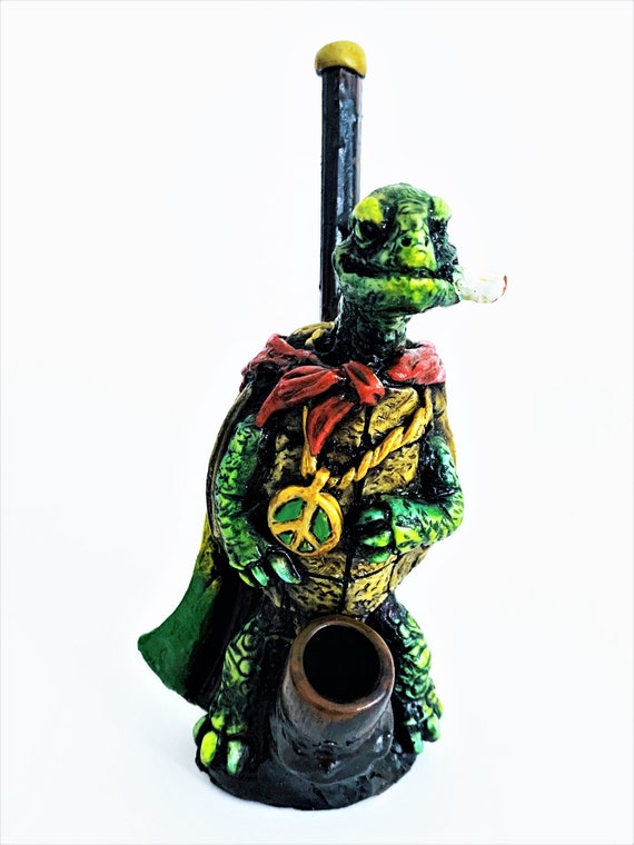Smoking Turtle Tobacco Smoking Large Pipe Handmade Pipes - Etsy