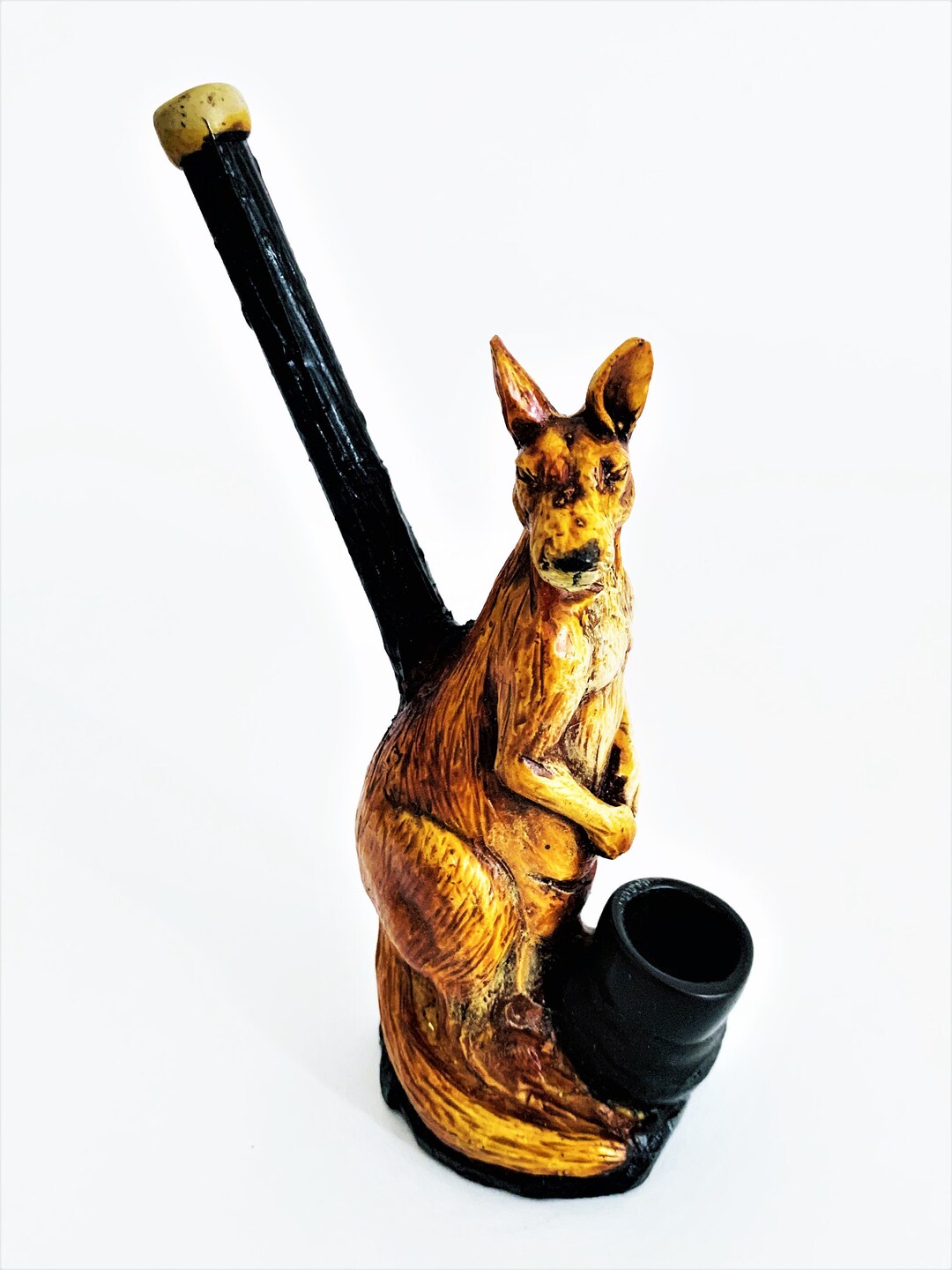Kangaroo Tobacco Pipes Smoking Large Pipe Handmade Collectible 7 Inch ...