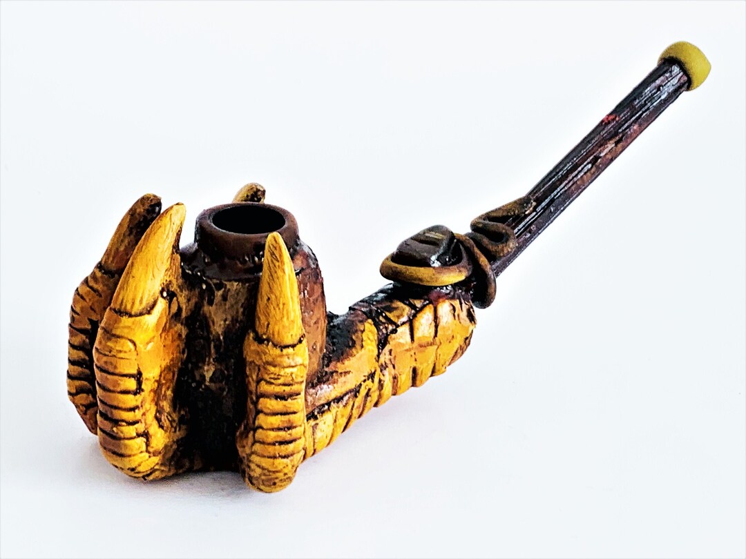Tobacco Smoking Large Pipe Claw Design Handmade Pipes - Etsy