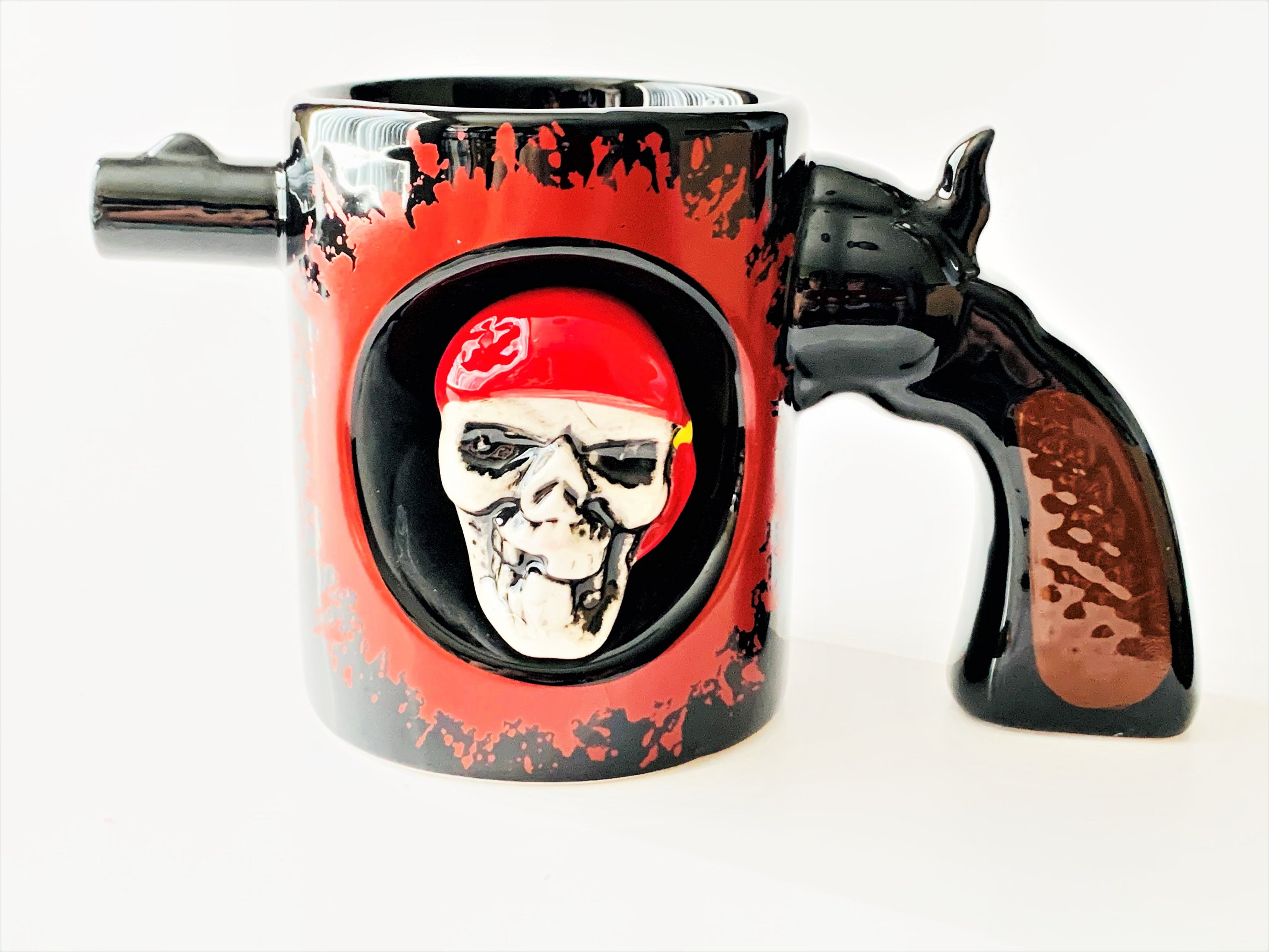 Large Pirate Mug With Gun 3D Pirate Head Ceramic Coffee Mug - Etsy