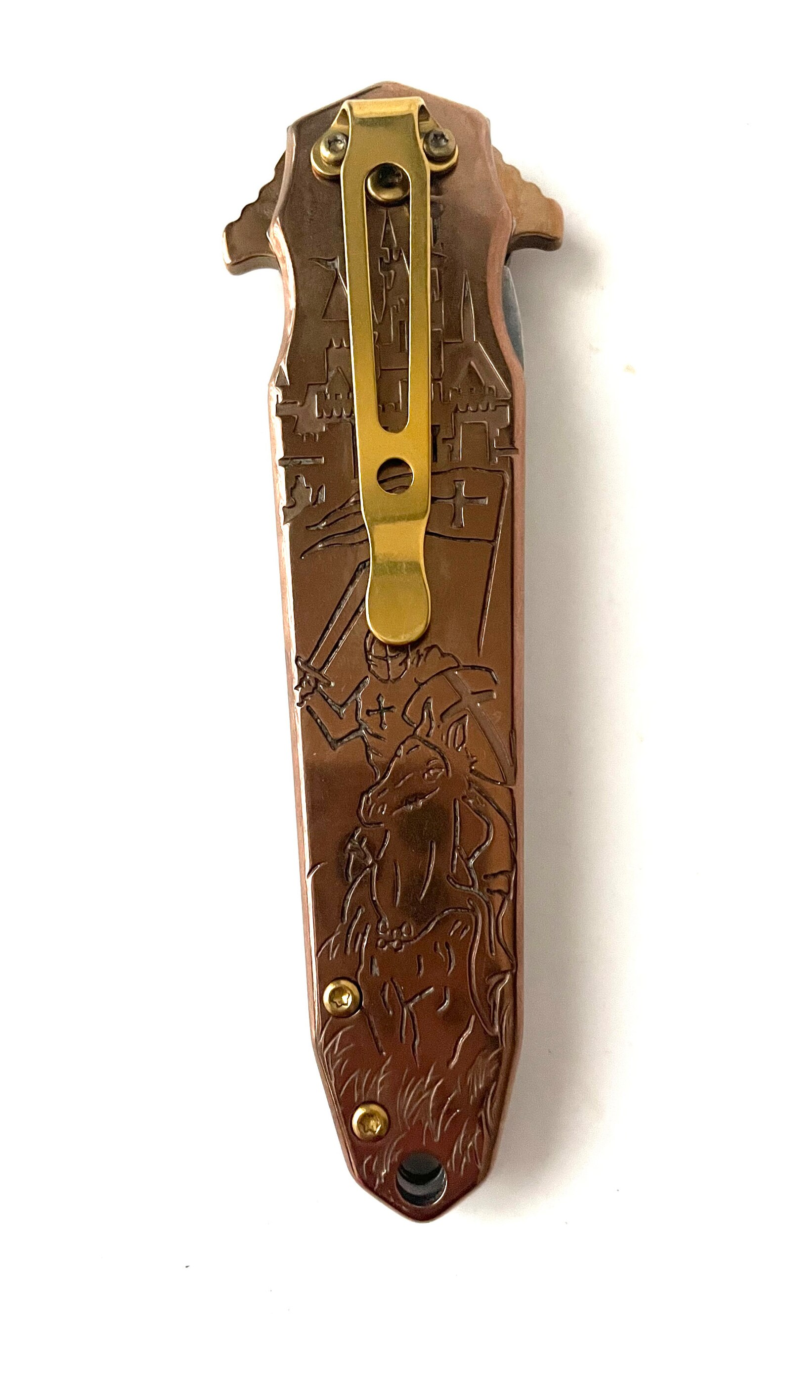 Collectible 3D Knight Knife Antique Design Stainless Steel - Etsy