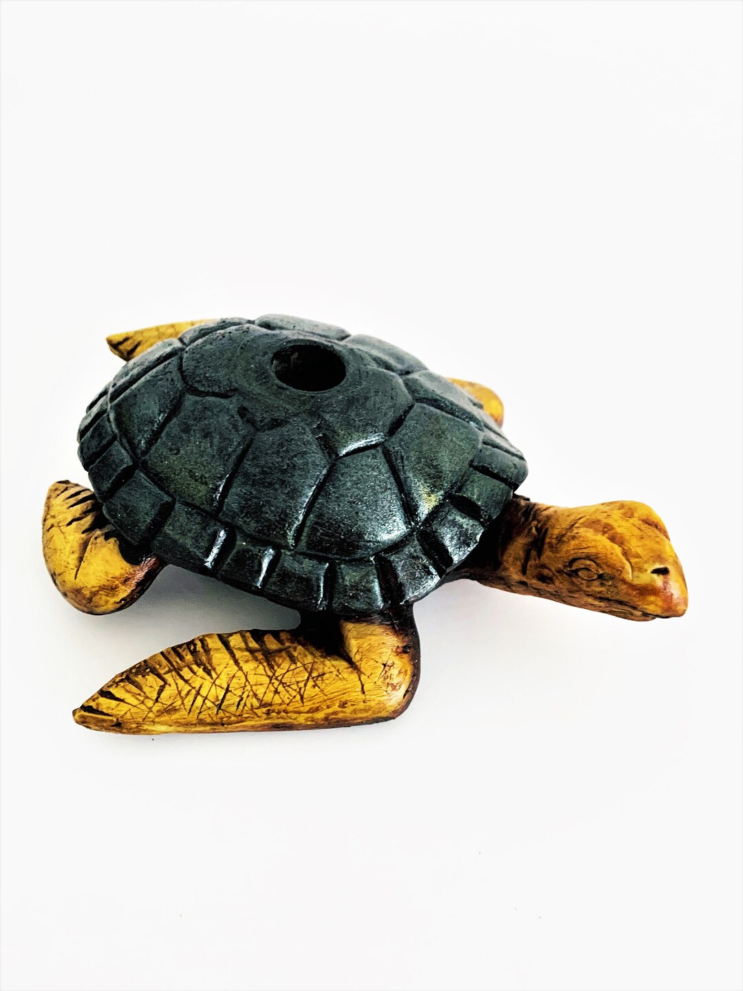 Turtle Tobacco Smoking Large Pipe Handmade Pipes Collectible 6 Inch - Etsy