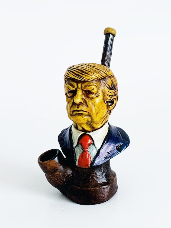 Donald Trump Tobacco Smoking Pipe Large Pipes Handmade | Etsy