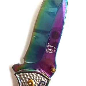 Collectible Dark Night Witch Demon Knife Antique Design Stainless Steel ...