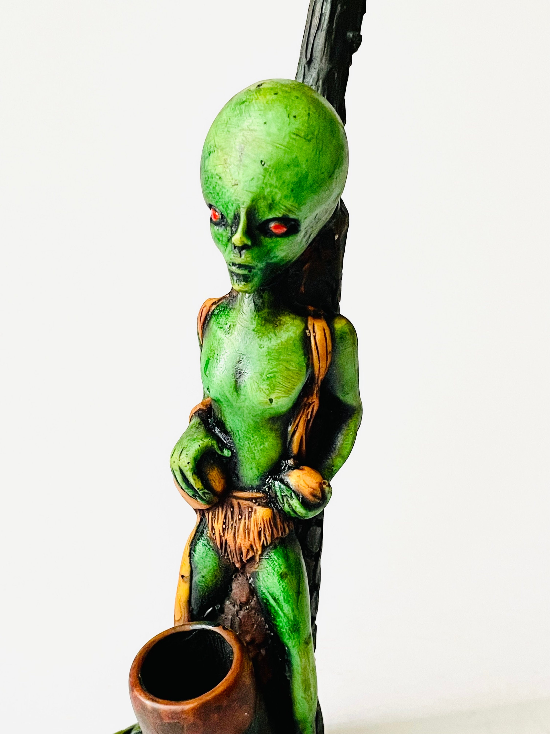 Green Alien Tobacco Pipe Smoking Large Pipe Handmade Pipes - Etsy