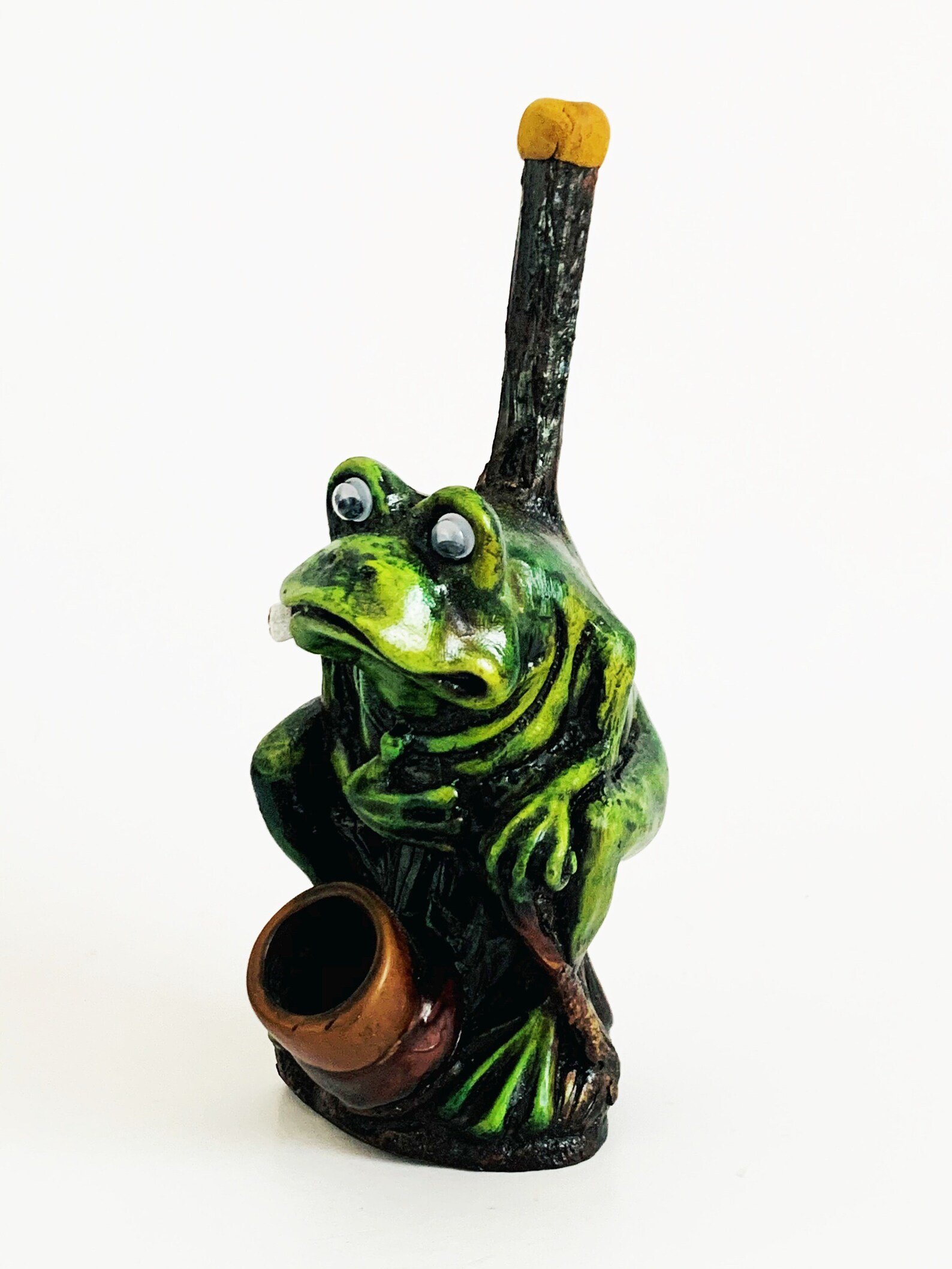 Sitting Frog Tobacco Smoking Pipes Large Pipe Handmade - Etsy