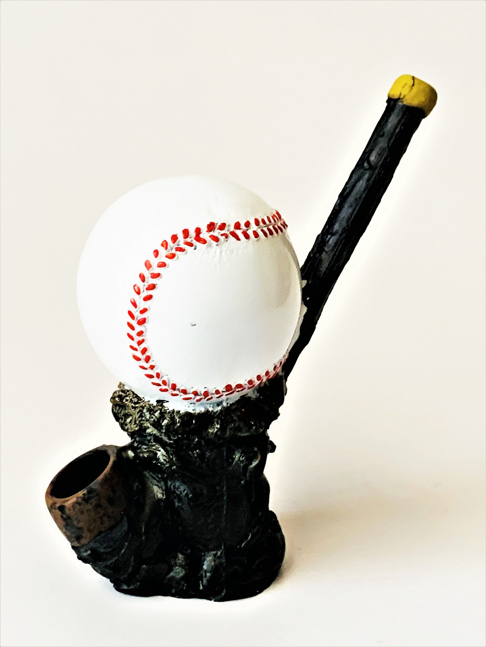 Baseball Tobacco Smoking Pipe Large Pipe Handmade Collectible - Etsy