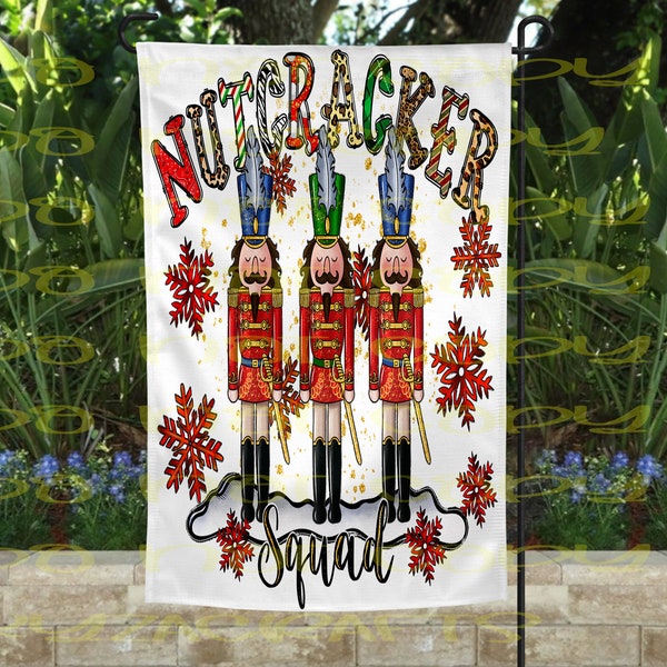 Nutcracker Garden Flag - Etsy