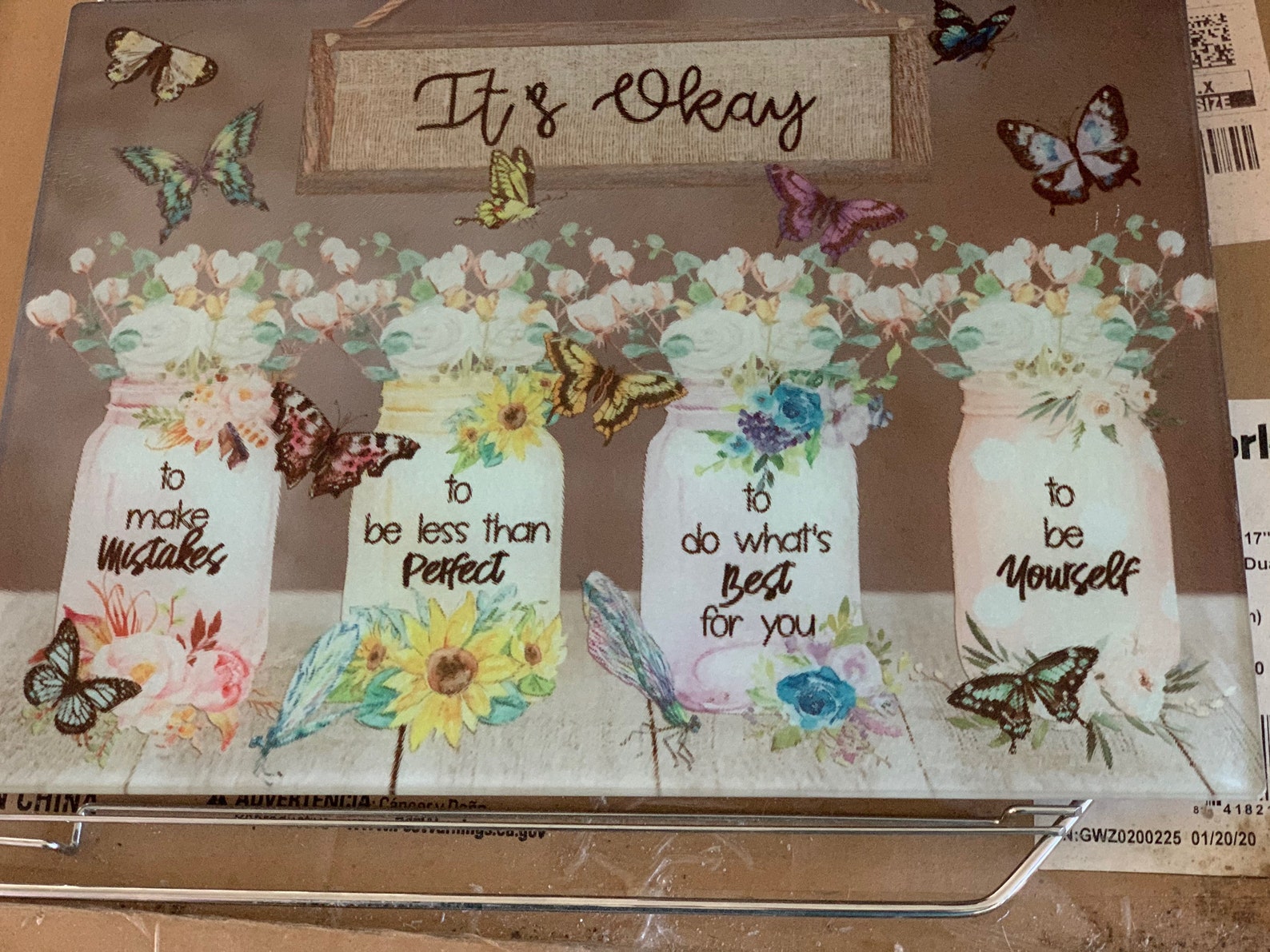 Handmade Glass Cutting Board - Etsy