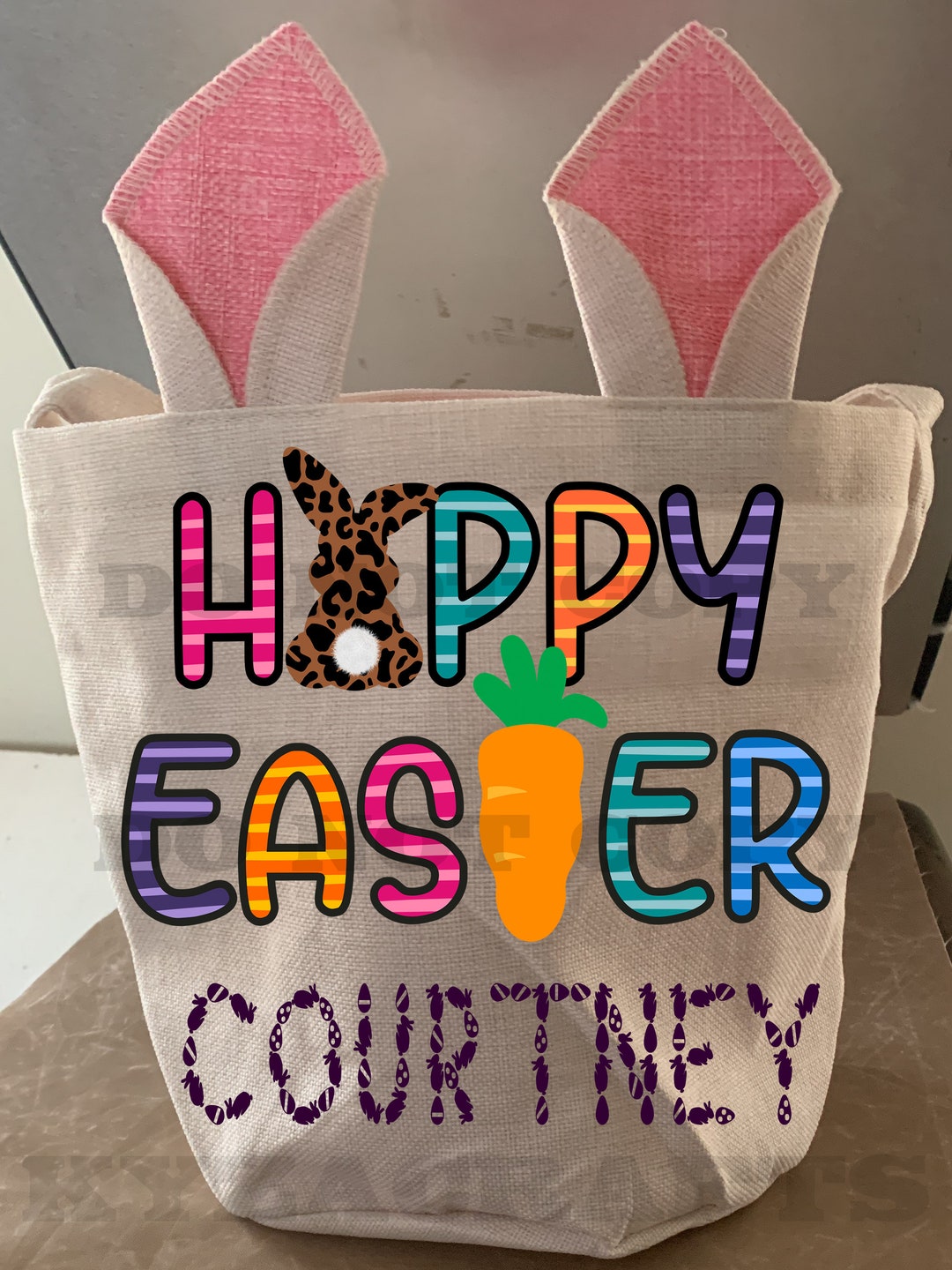 Handmade Sublimated Easter Baskets - Etsy
